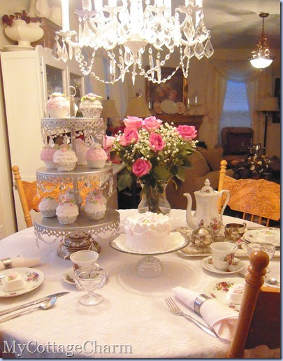 My Cottage Charm: Tea for Two Tablescape!